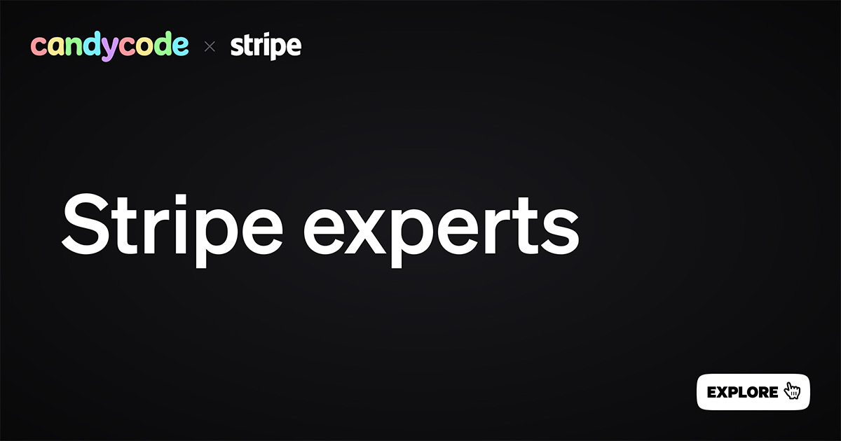 Stripe development experts – candycode